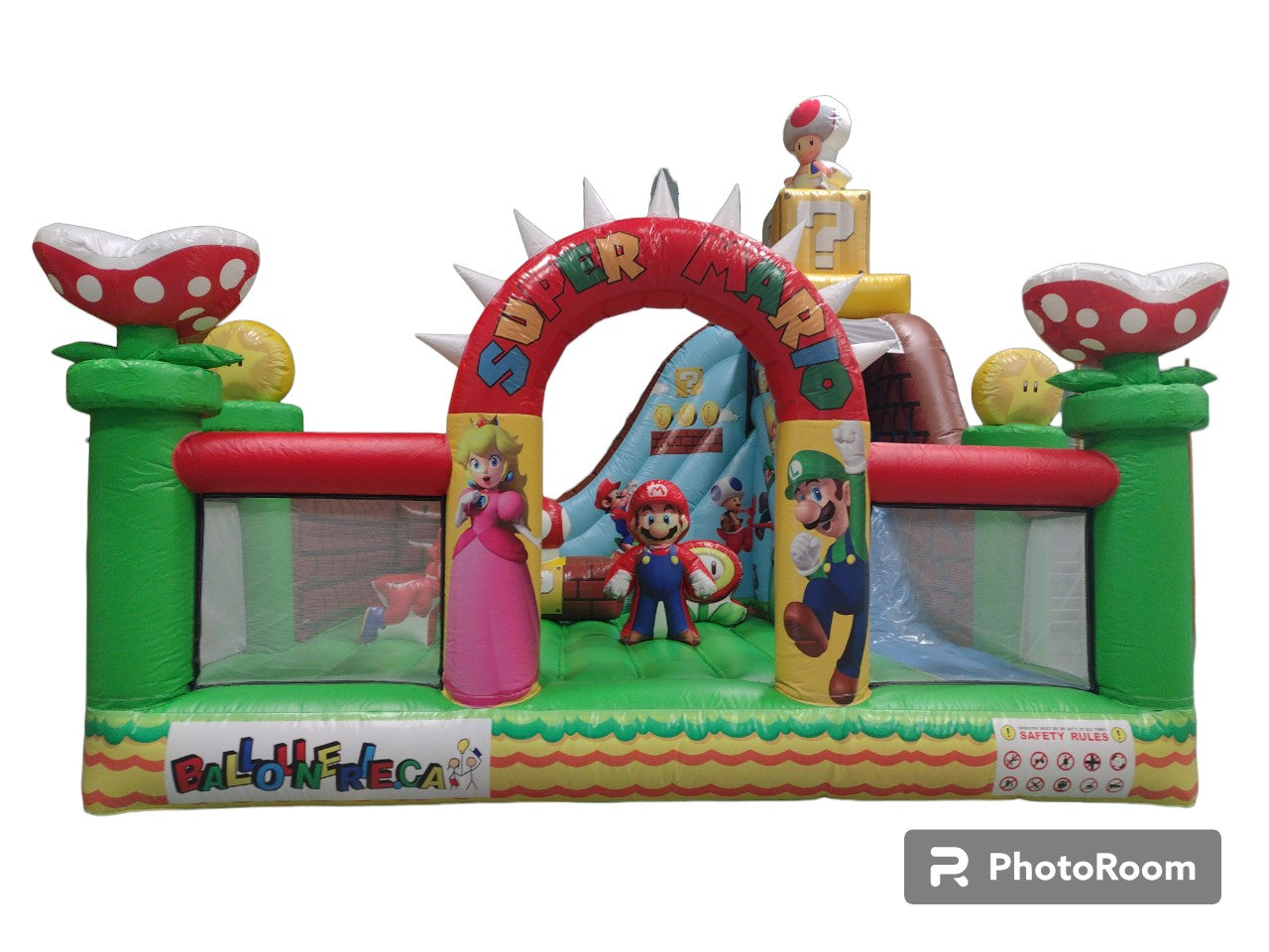 LOCATION DE JEU GONFLABLE COMBO MARIO JUMBO - LA BALLOUNERIE – La ...